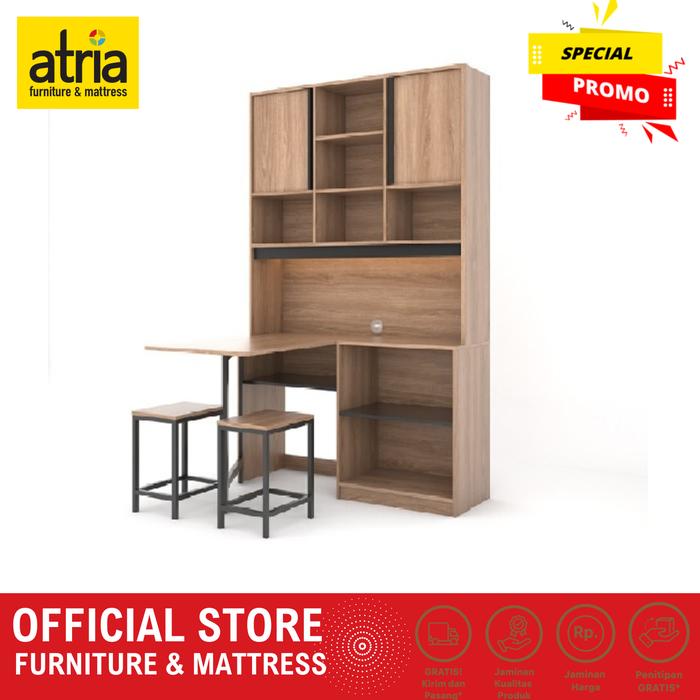 Promo Felix Cabinet Multifungsi Atria Serta Meja Lipat + 2 Kursi Cicil ...