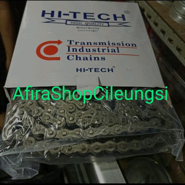 Jual Roller Chain HITECH Single RS 12B - 1, Rante Gear ORI Rantai Sprocket - Kab. Bogor ...