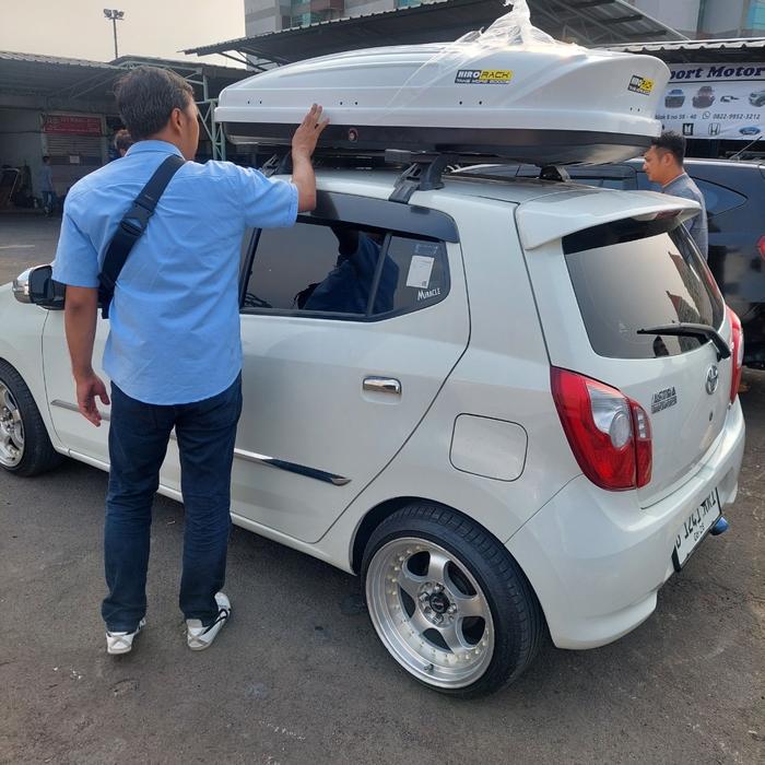 Jual paket roof box dan cross bar agya ayla - Jakarta Pusat - Hiro ...