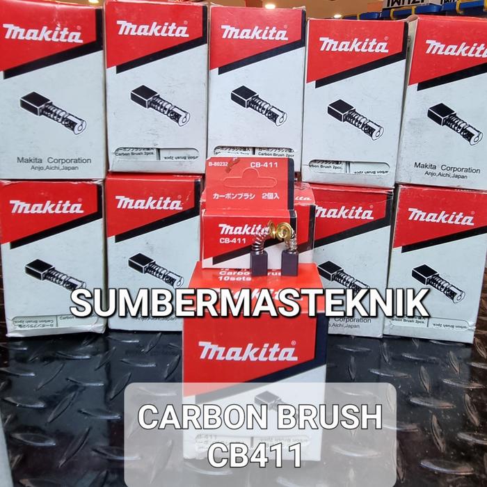 Jual CARBON BRUSH MAKITA CB411 ARANG SPULL KULL MAKITA CB 411 KW ...