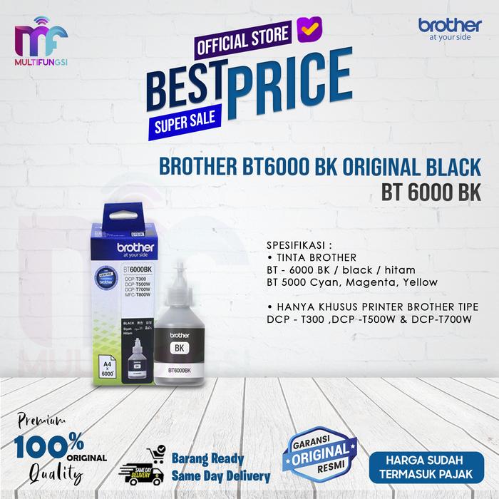 Jual Tinta Brother BT6000 BK Original Black BT 6000 BK - Jakarta Pusat ...