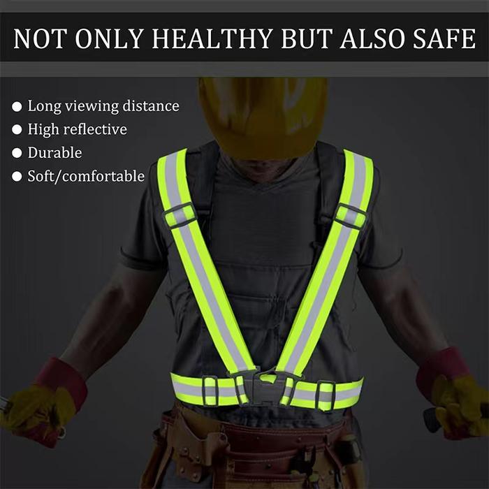 Jual Rompi Safety Karet Elastis V Gosave Safety Vest Proyek Sepeda ...