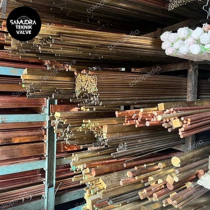 Jual AS TEMBAGA / COPPER ROD / TEMBAGA BATANGAN 3/4" x 1METER HIGH ...