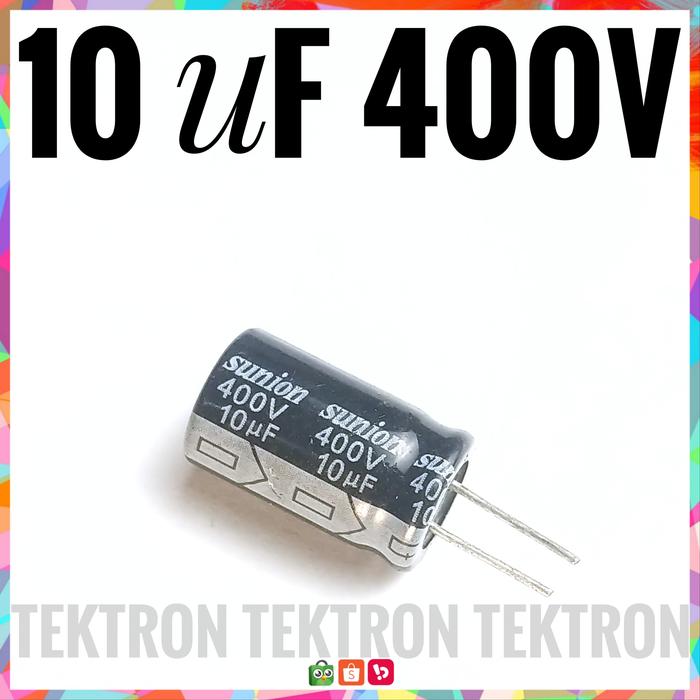 Jual Elko 10uF 400V Capacitor 10 uF Elco - Kota Bandung - TEKTRON ...