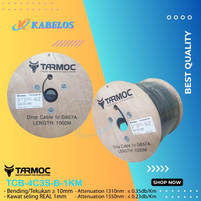 Jual Tarmoc Dropcore Cable FO 4 Core 3 Seling 1000M | Kabel FO Drop ...