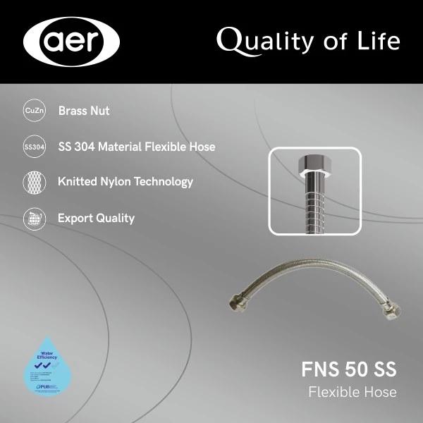Jual AER Selang Fleksibel Narita Stainless Steel Flexible Hose FNS 50 SS - Kota Surabaya - Graha ...