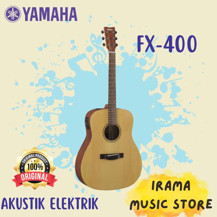 Jual Yamaha Gitar Akustik Elektrik FX400 FX 400 F X Penerus f400 x ...