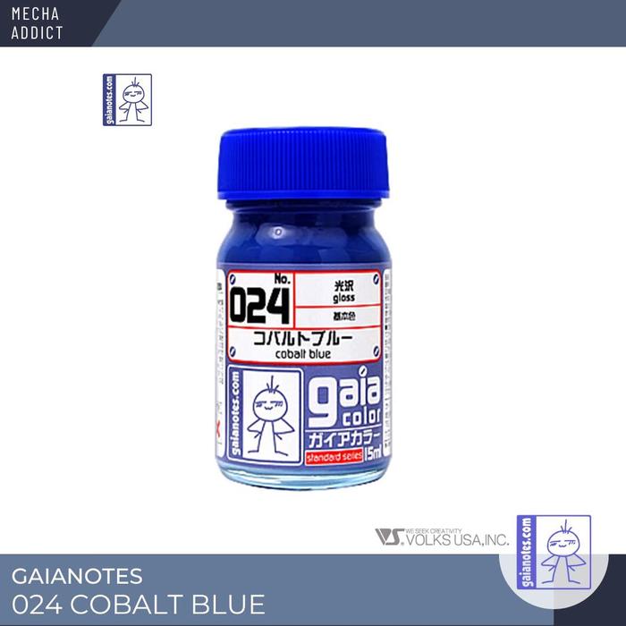 Jual GAIA NOTES Paint Color 024 Cobalt Blue - Cat Gundam - Kab. Cirebon ...