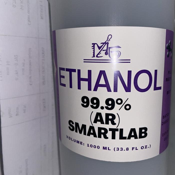 Jual ETHANOL PRO ANALYSIS 99,99% SMARTLAB REPACKING 1 LITER - Kota ...