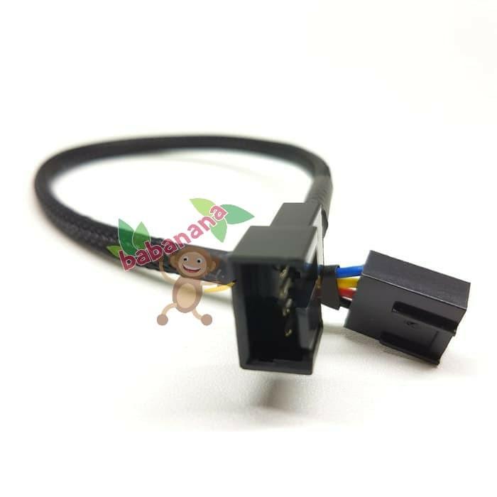 Jual kabel extension pwm 4 pin pwm pc fan cooler casing case cable ...