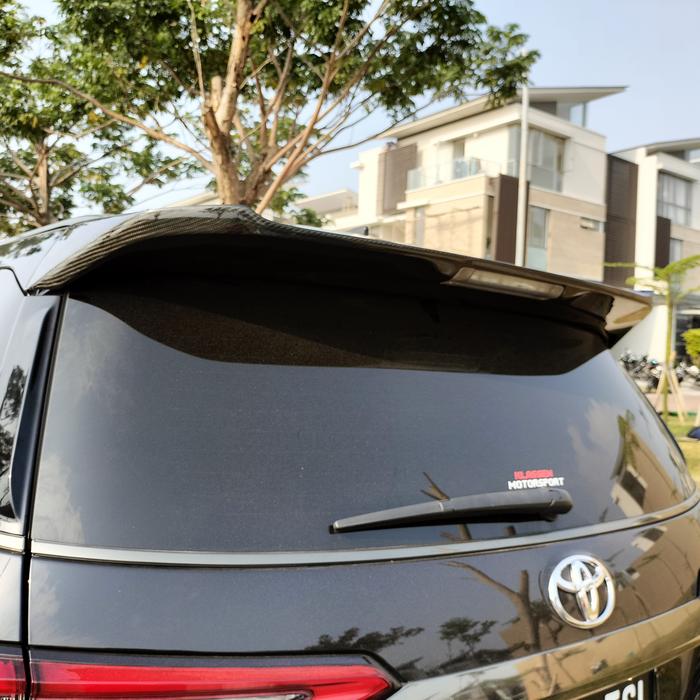 Jual spoiler Toyota Fortuner vrz OEM carbon kevlar - Kab. Tangerang ...