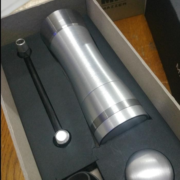 Jual Mazzer OMEGA Premium Hand Grinder Garansi Resmi - Grinder Only ...