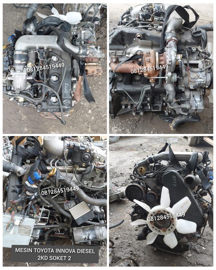 Jual Engine Mesin Toyota Innova diesel 2500cc 2kd Mesin Ex Singapore ...