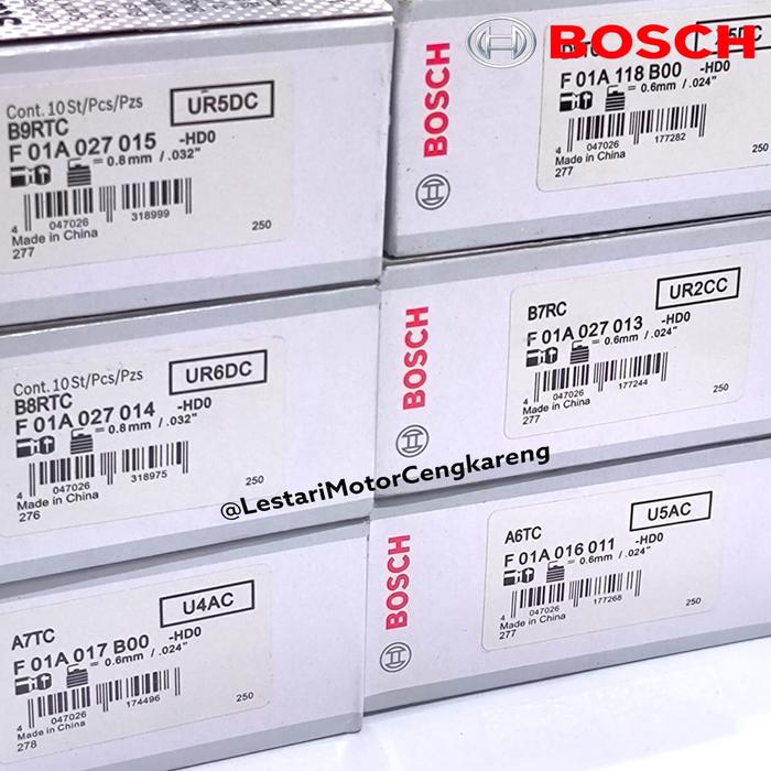 Jual BUSI BOSCH UR5DC B9RTC NINJA 250 NOVA SONIC JUPITER MX 135 VIXION ...