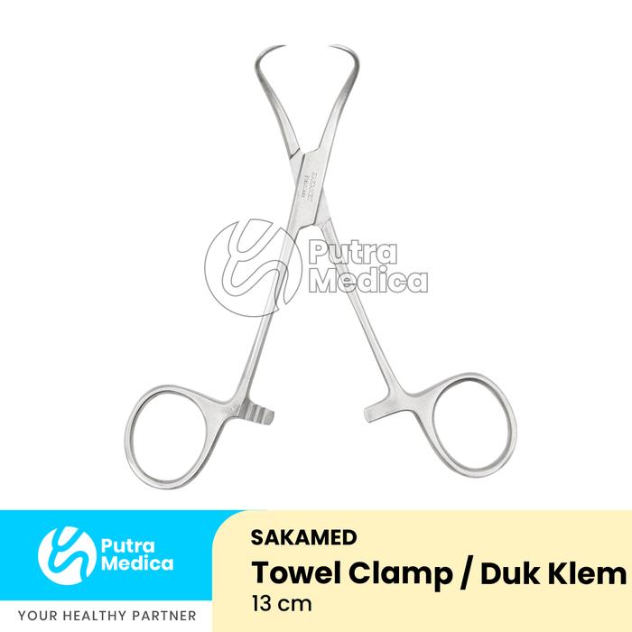 Jual Sakamed Duk Klem 13cm / Backhaus Towel Doek Clamp / Penjepit Kain ...