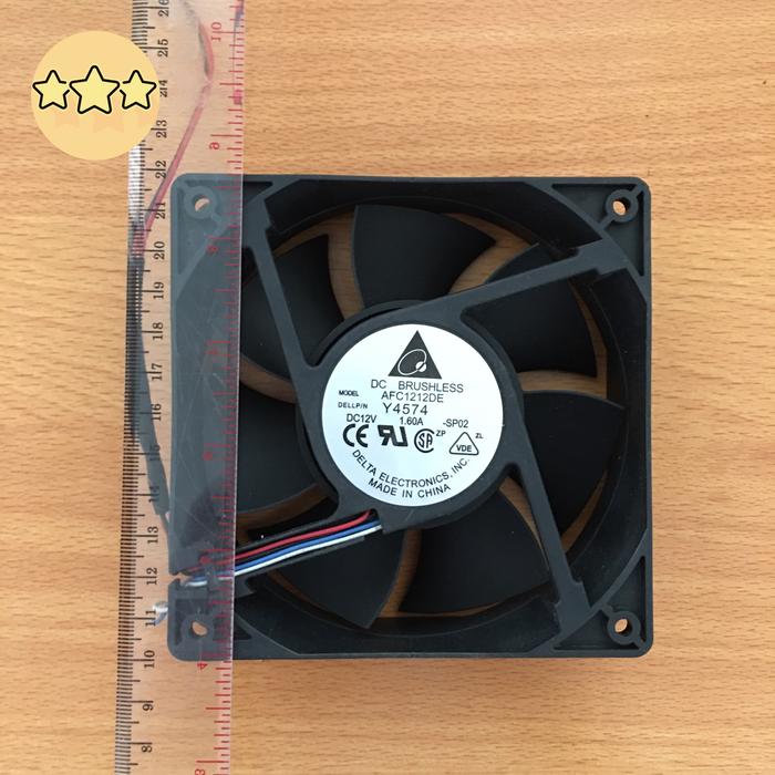 Jual NEW AFC1212DE Kipas Fan DELTA 12038 12V 1.6A 4000rpm PWM 2 kabel pin - Jakarta Utara ...
