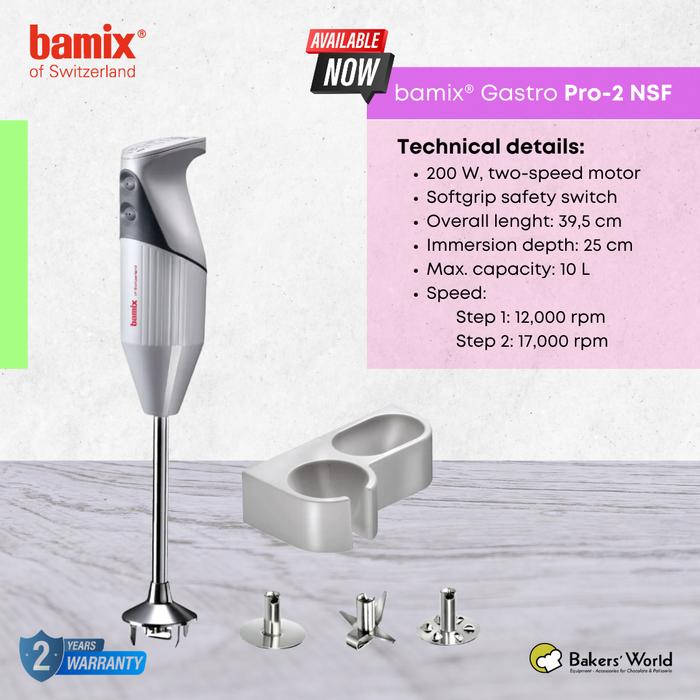Jual Professional Hand Blender - Bamix Gastro 200 Pro 2 Nsf Di Seller ...