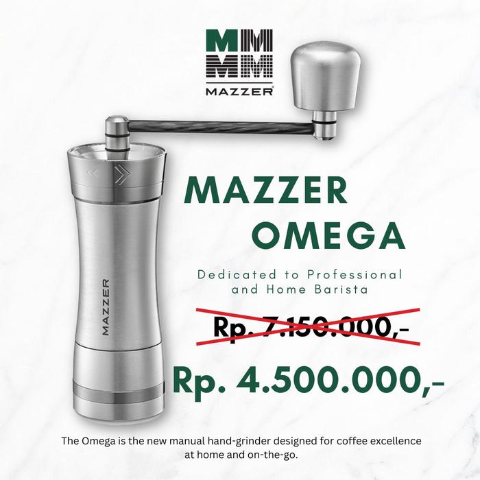 Jual Premium Hand Coffee Grinder Kopi Manual Mazzer Omega Made In Italy ...