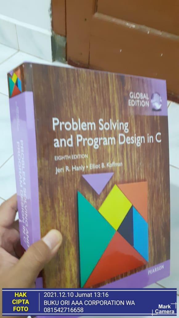 Jual Problem Solving and Program Design in C, Global Edition 8th Edition - Kota Yogyakarta - aaa ...