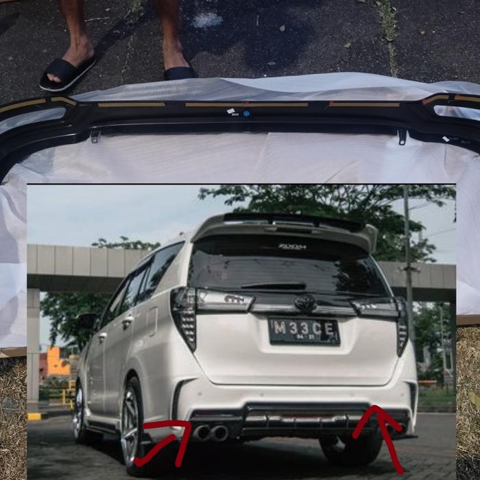 Jual Bodykit Innova Reborn Facelift Venture 2021-2022 Original ...