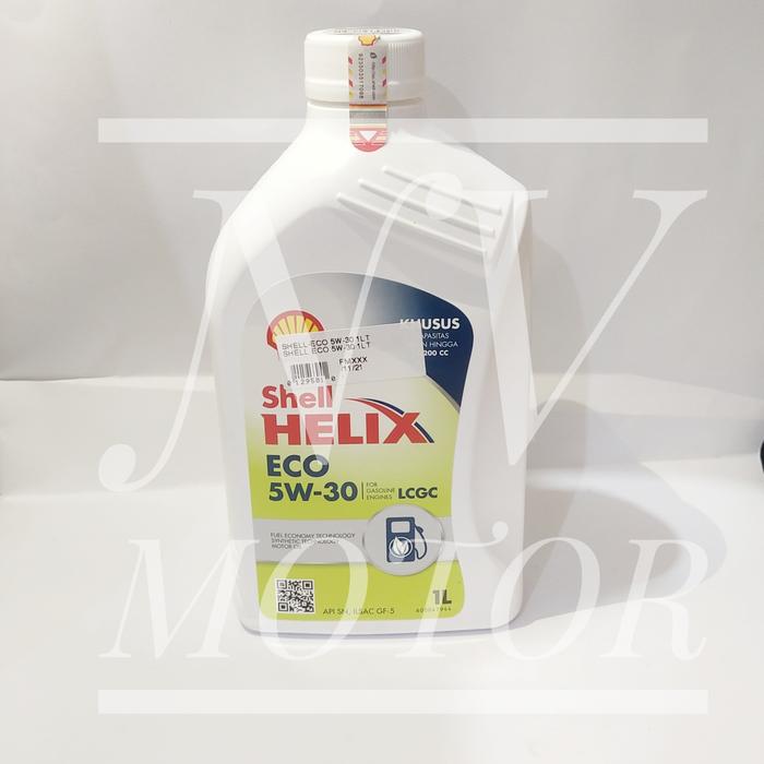 Jual SHELL HELIX ECO 5W-30 LCGC FOR GASOLIN ENGINE 1LT - Kota Bandung ...