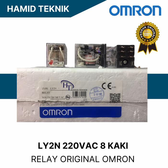 Jual Relay LY2N 220VAC Omron ORIGINAL - Jakarta Barat - Hamid Teknik | Tokopedia