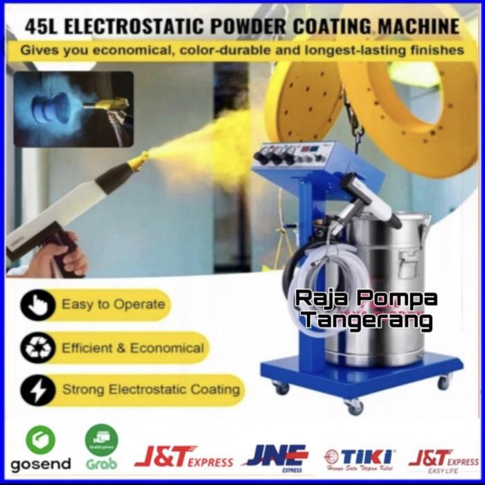 Jual Powder Coating Machine WX-958 Mesin Spray Gun Cat Bubuk 45 Liter ...