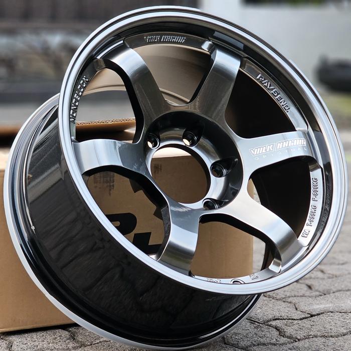 Jual Velg Mobil RH JF Luxury TE37 Progressive R18 Lebar 9 ET 0 Flow ...