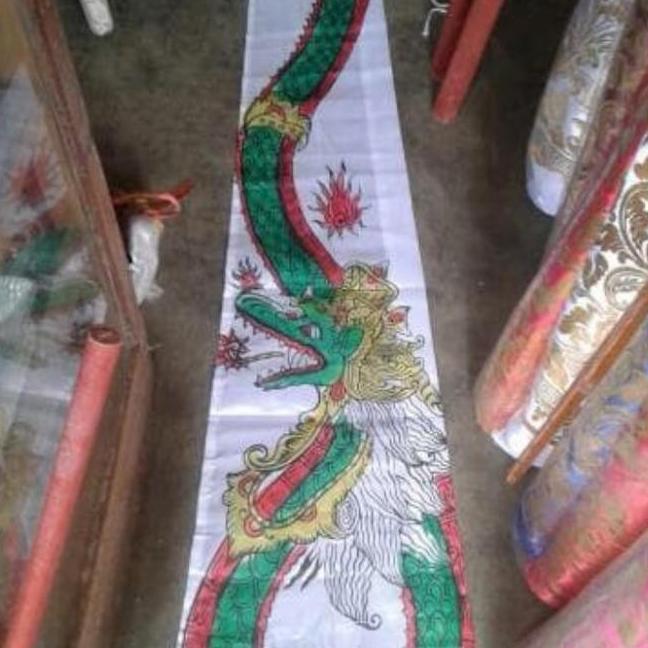 Jual Terbaru Umbul Umbul Gambar Naga Basuki Bali 4 Mtr Ready Maharani ...