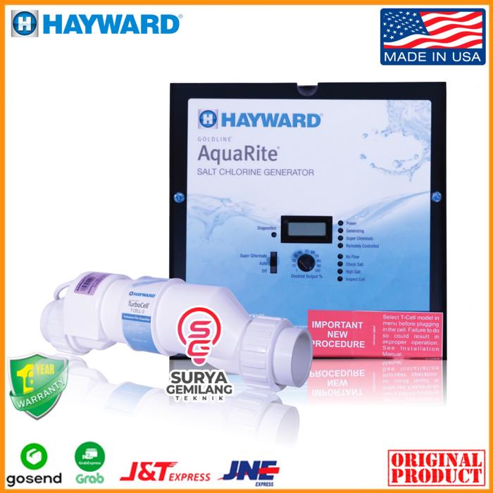 HAYWARD AquaRite Salt Chlorinator With TurboCell For 25K, 49% OFF