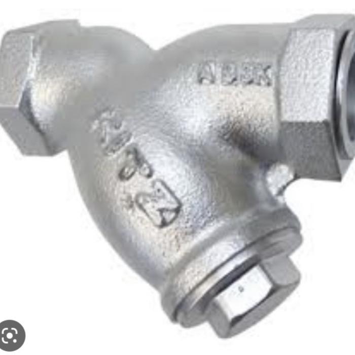 Jual 3/4 Y strainer kitz -ductile iron 0,75 FDY besi DN 20 Screw drat ...