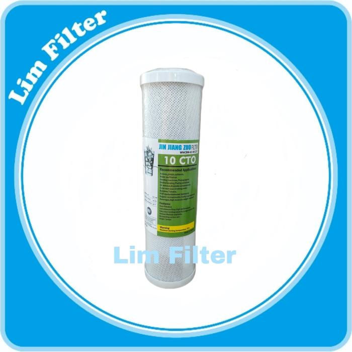 Jual CTO CARBON BLOCK FILTER 10 INCH - JIN JIANG ZUO - MADE IN TAIWAN - Kota Surabaya - LIM ...