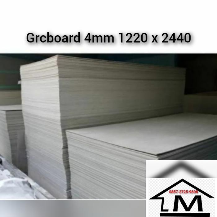 Jual Grcboard 4mm 1220x2440 / grc / papan semen / fiber semen / plafon ...