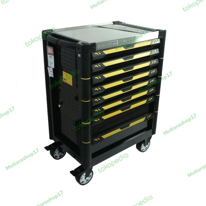 Jual Lemari bengkel Perkakas Tool Box Cabinet Trolley 8 drawer New ...