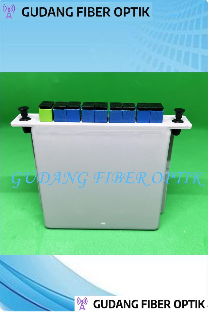 Jual Splitter Box 1:8 Modular FO / Fiber Optic Spliter Passive 1:16 ...