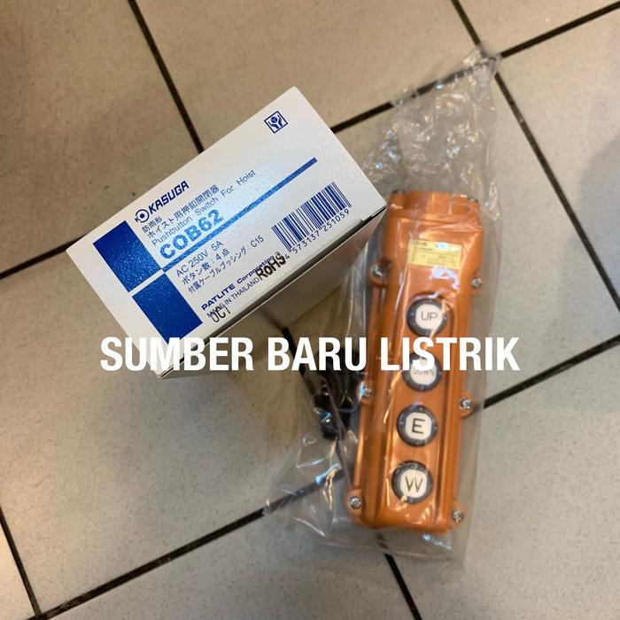 Jual COB 62 Kasuga Hoist Push Button Pendant 4 Tombol Original ...