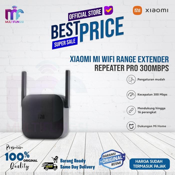 Jual Xiaomi Mi WiFi Range Extender Repeater Pro 300Mbps Garansi Resmi ...