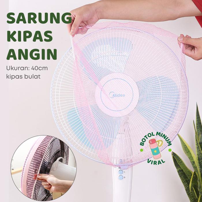 Jual Sarung Pembungkus Penutup Pelindung Kipas Angin Jaring Fan Cover ...