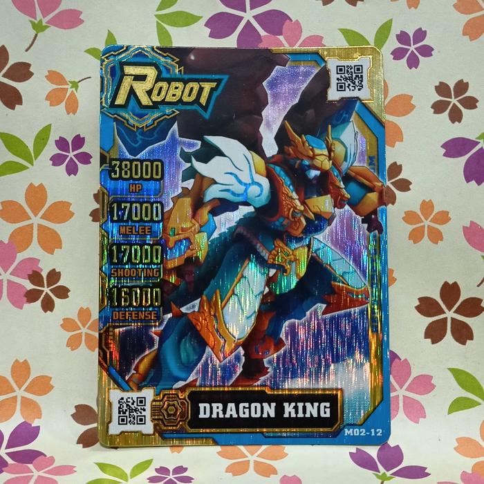 Jual hero of robots gold DRAGON KING robot - power - skill - set combo ...