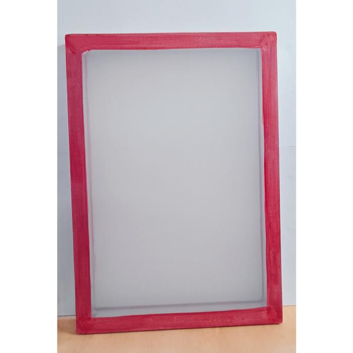 Jual Frame screen sablon alumunium 40x60 kain screen monyl 90T putih ...