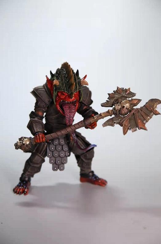 Jual 7 Inches Mythic Legion The Knight Warriors Male Soldier Weapon Di ...