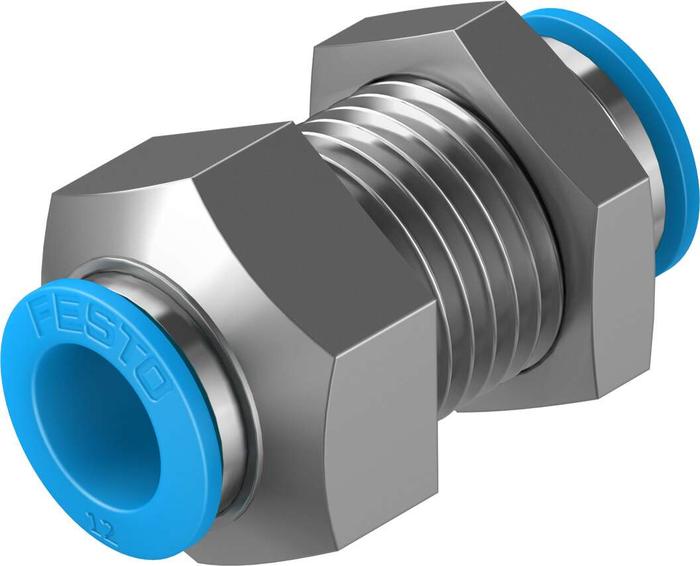 Jual Push-in FESTO bulkhead connector QSS-12-F 130644 - Jakarta Barat - INVALTECH | Tokopedia