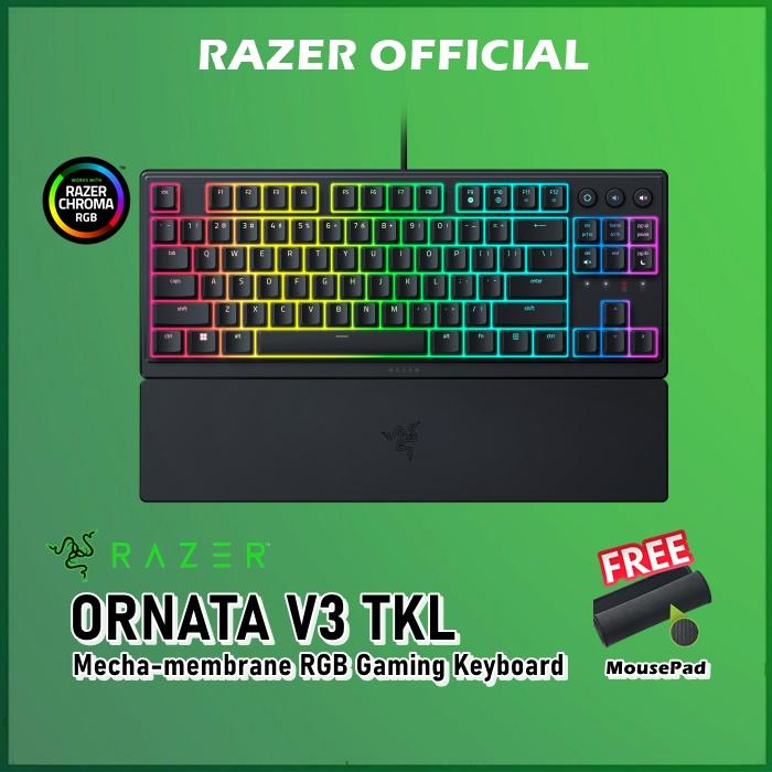 Promo Razer Ornata V3 TKL Low-profile Mecha-membrane RGB Gaming ...