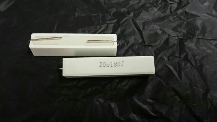 Jual Resistor Bata Resistor Semen 20W 20 Watt 18K Ohm 18KOhm - Kota Tangerang - Raja AVR | Tokopedia
