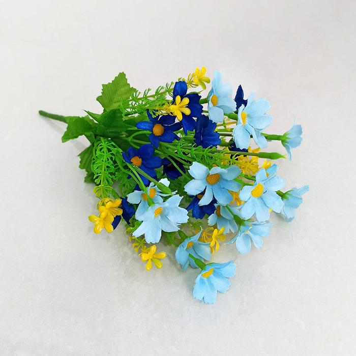 Jual Tanaman Hias Mini Bunga Anggrek Krisan Plastik Dekorasi Artificial ...