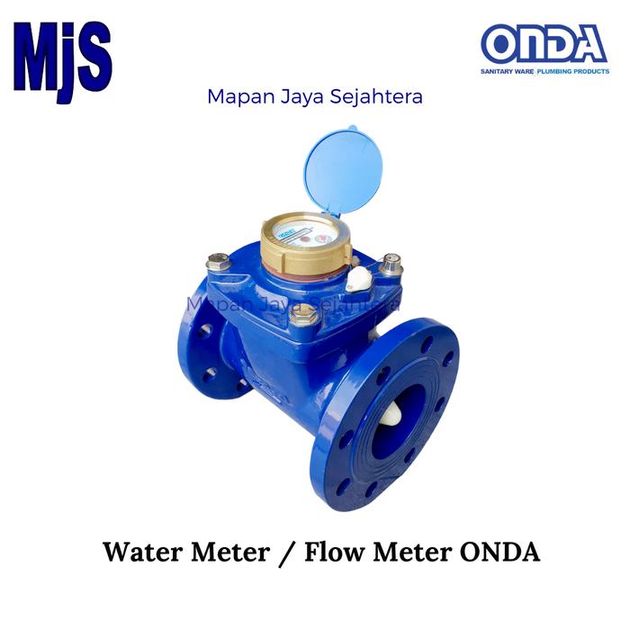 Jual Water Meter Dia. 8" / Flow Meter / Meteran Air Flange ONDA SNI ...