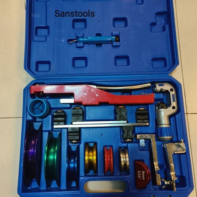 Jual TERBARU MANUAL TUBE PIPE BENDER KIT 1/4" - 7/8" BENDING PENEKUK ...