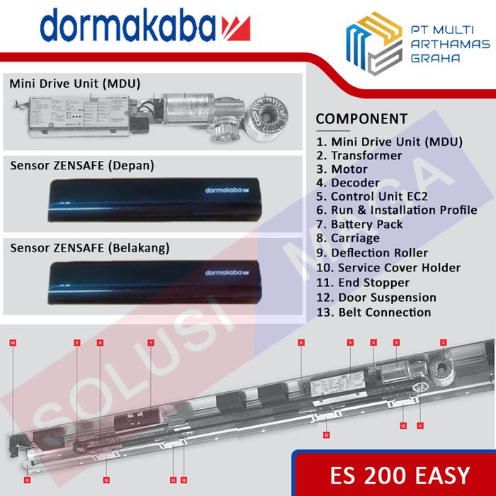 Jual Automatic Sliding Door Dorma ES 200 Easy Pintu Geser Otomatis ...