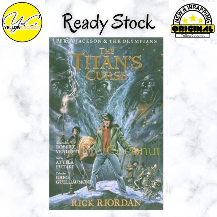 Jual Novel Percy Jackson & The Olympians #3: The Titan Curse - Rick ...