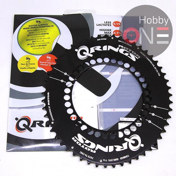 Jual ROTOR QRINGS 53AT 53T BCD130x5 Oval Outer Aero Chainring - Kota ...